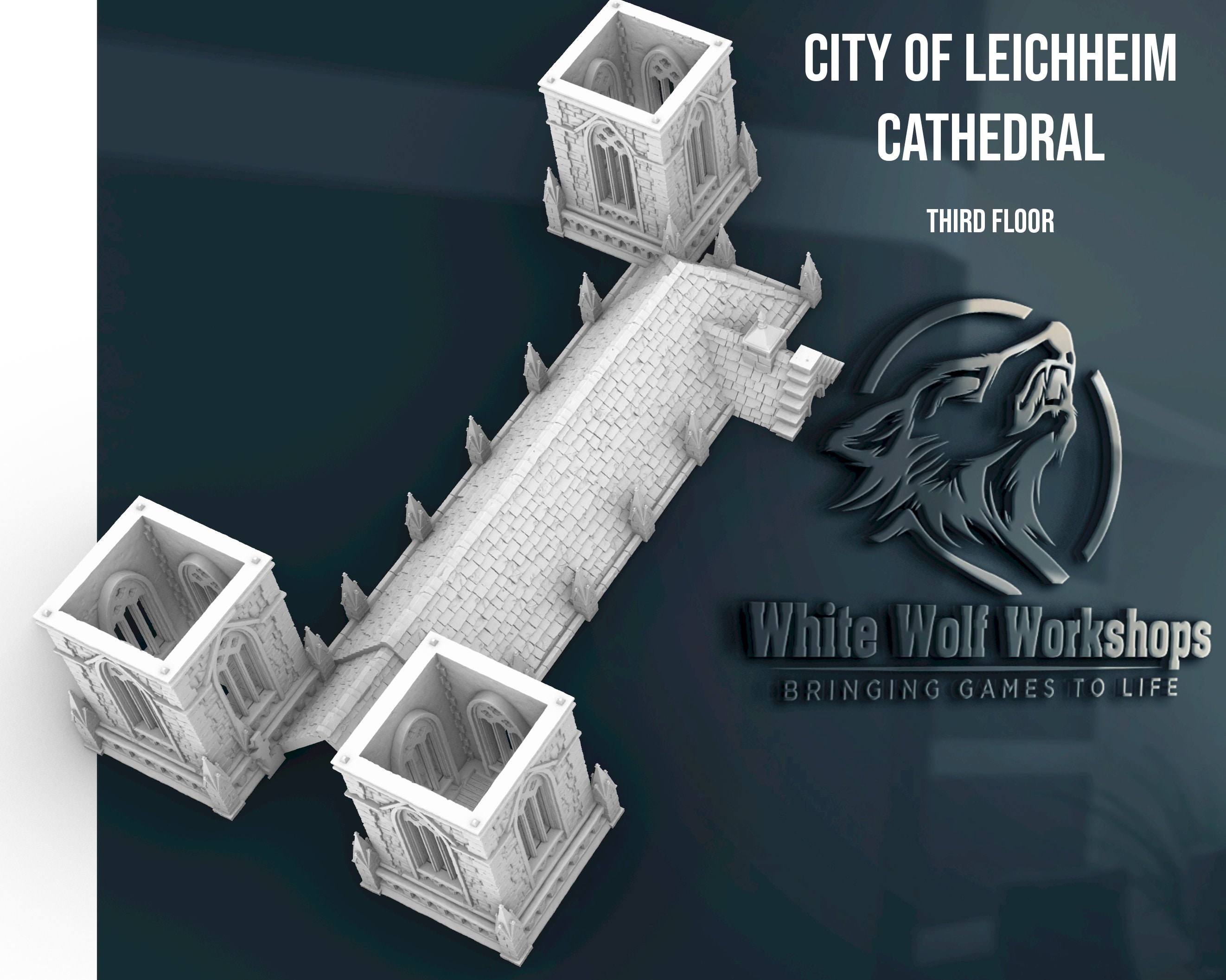 Great Cathedral 32mm Leichheim 3D Printed Tabletop | Etsy