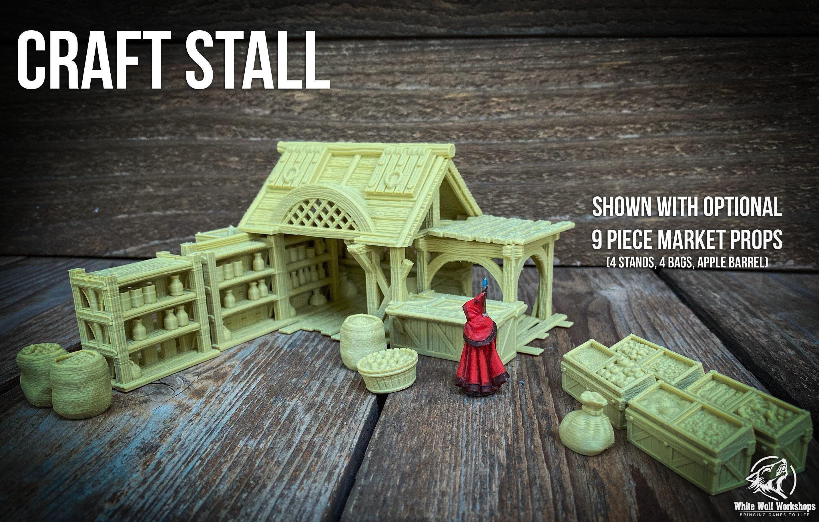 Craft Stall Store 15/28/32MM | Custom-crafted Fantasy Model for ...