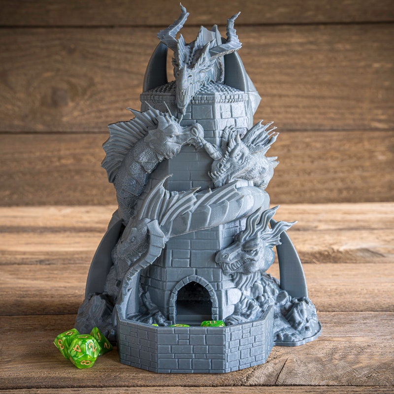 Dnd Dice Tower - Etsy