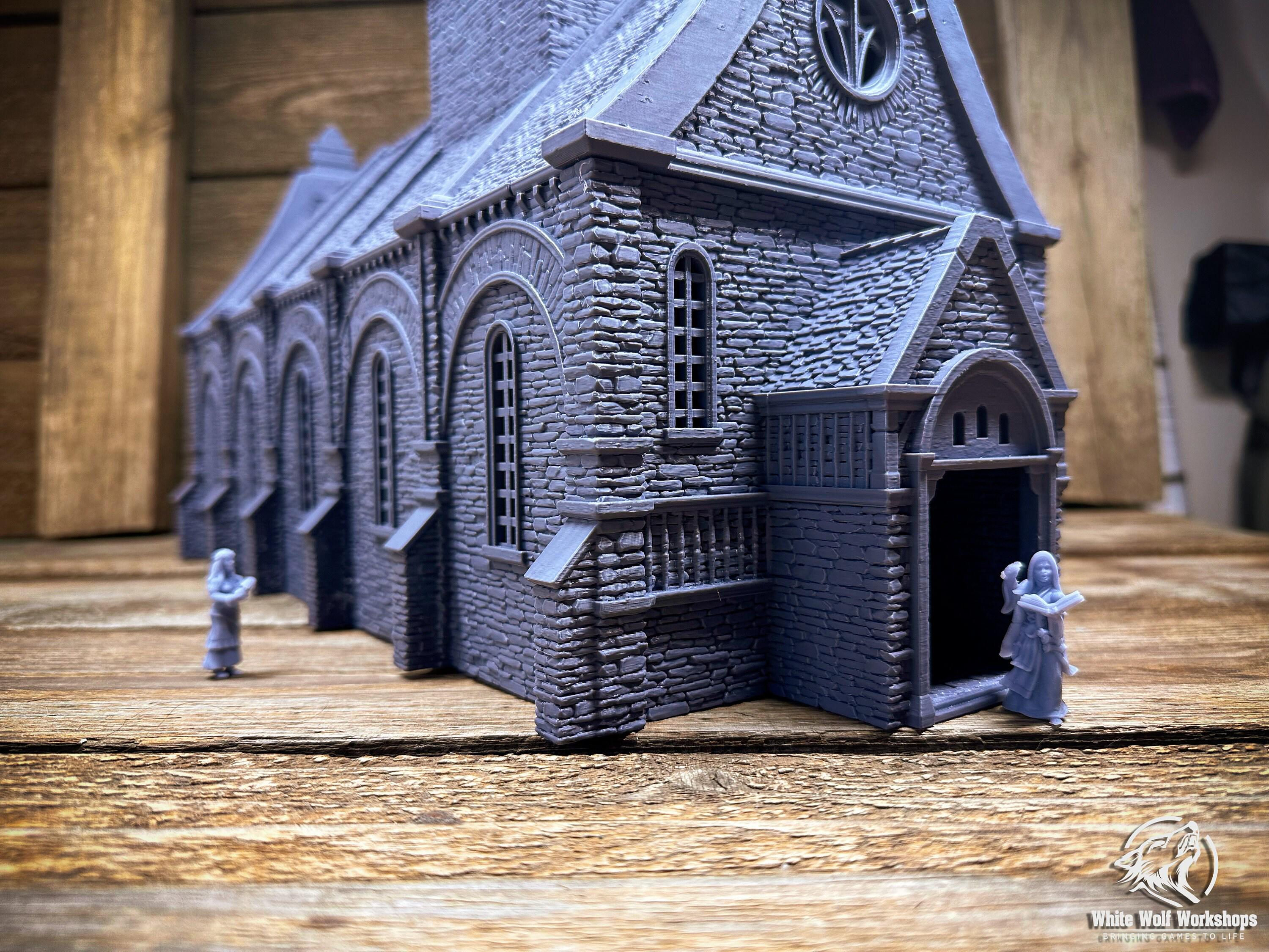 Church of the Dale 28/32mm | Custom-crafted Fantasy Model for Tabletop ...