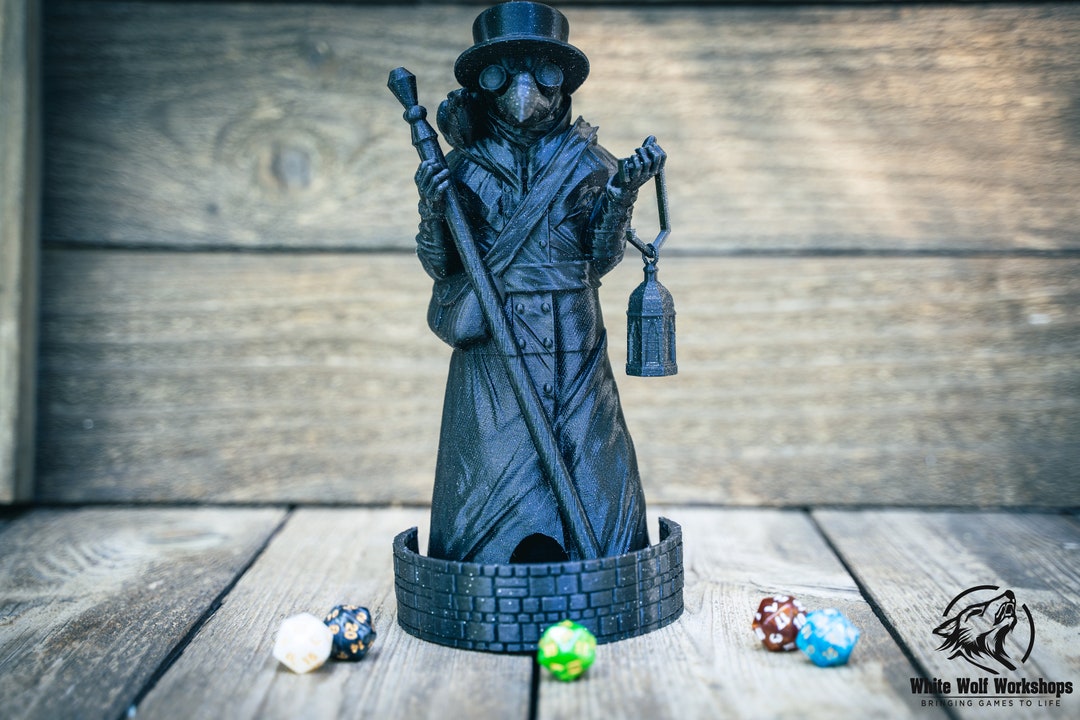 Plague Doctor Dice Tower | Tabletop Fantasy Role Play RPG Gaming ...