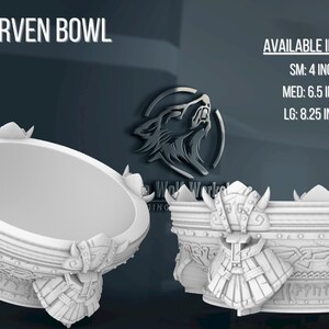 Dwarven Dice Bowl | Tabletop Fantasy Role Play RPG Gaming Cosplay Props ...