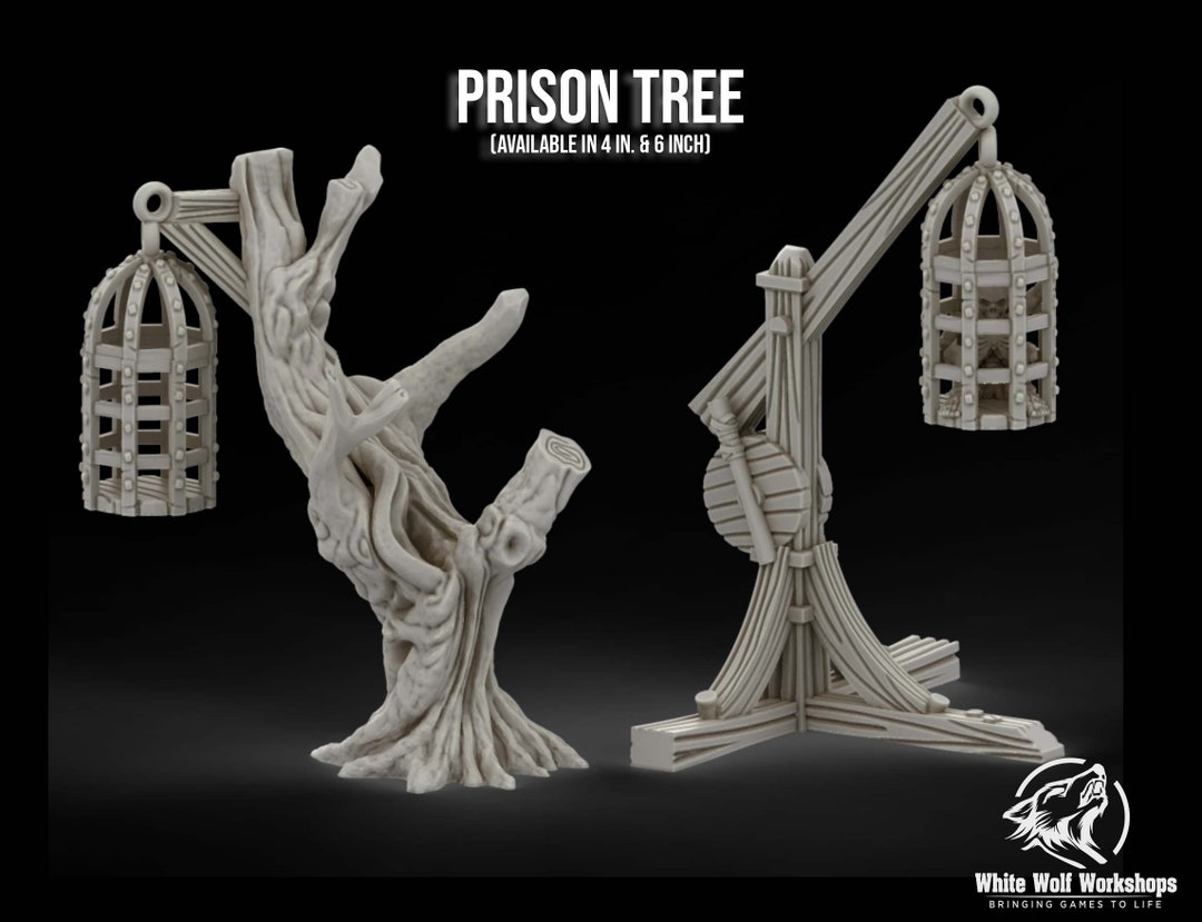 The Prison Tree | 3D Printed Tabletop Miniatures and Props | Dungeons ...