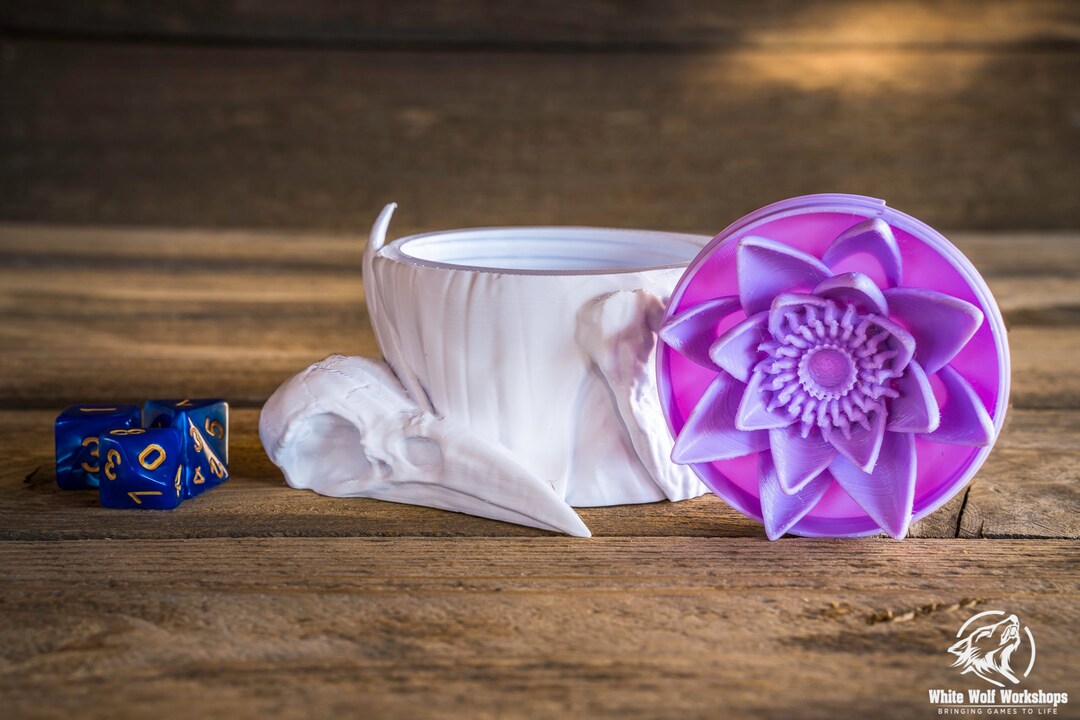 Druid Witch Pagan Coven Mythic Dice Box Jail | Tabletop Fantasy Role ...