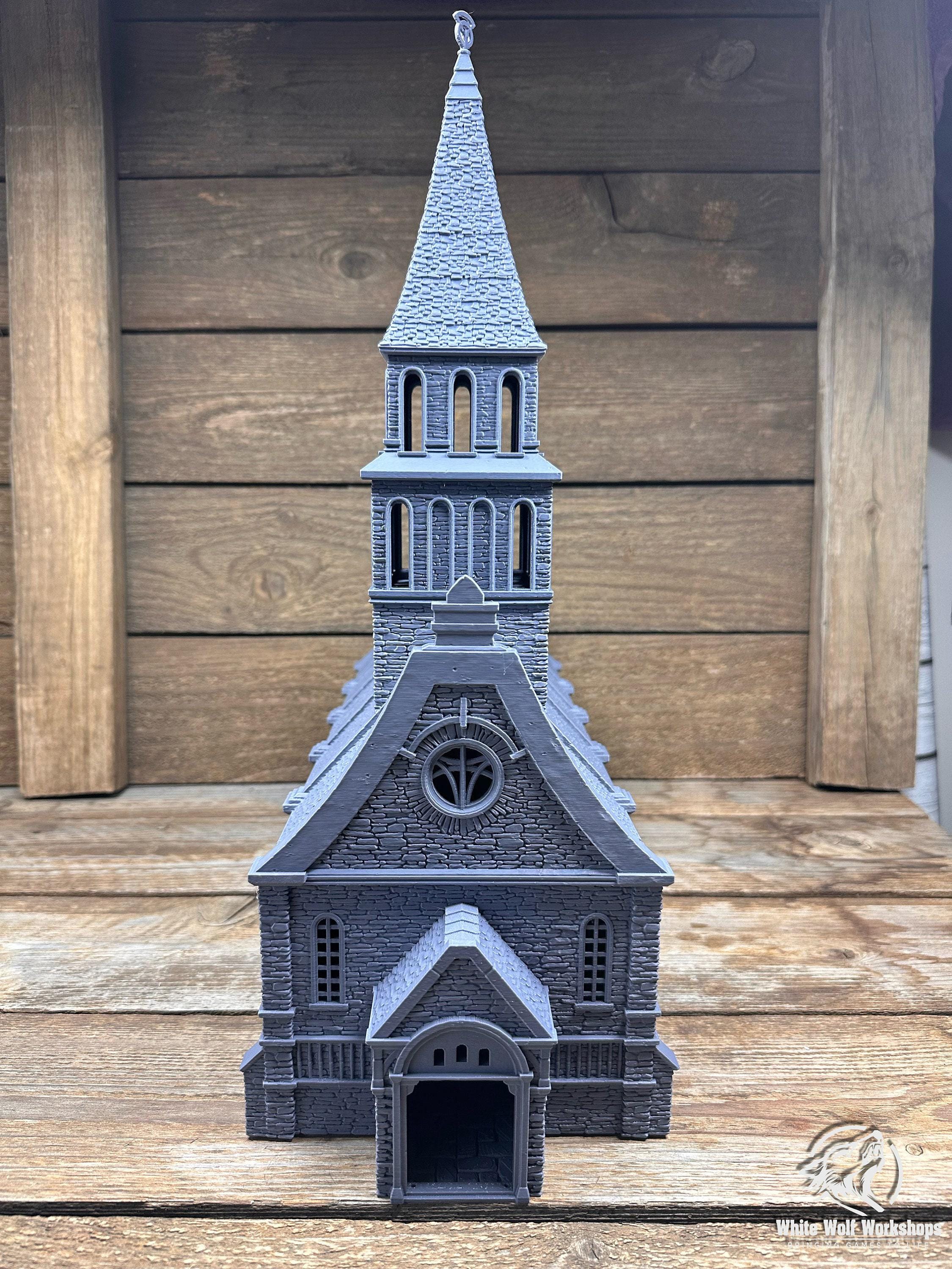 Church of the Dale 28/32mm | Custom-crafted Fantasy Model for Tabletop ...