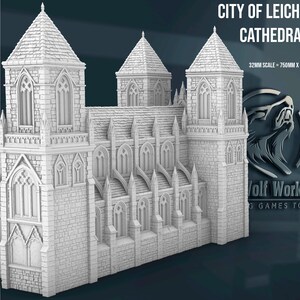 Great Cathedral - 32mm | Leichheim | 3D Printed Tabletop Fantasy ...