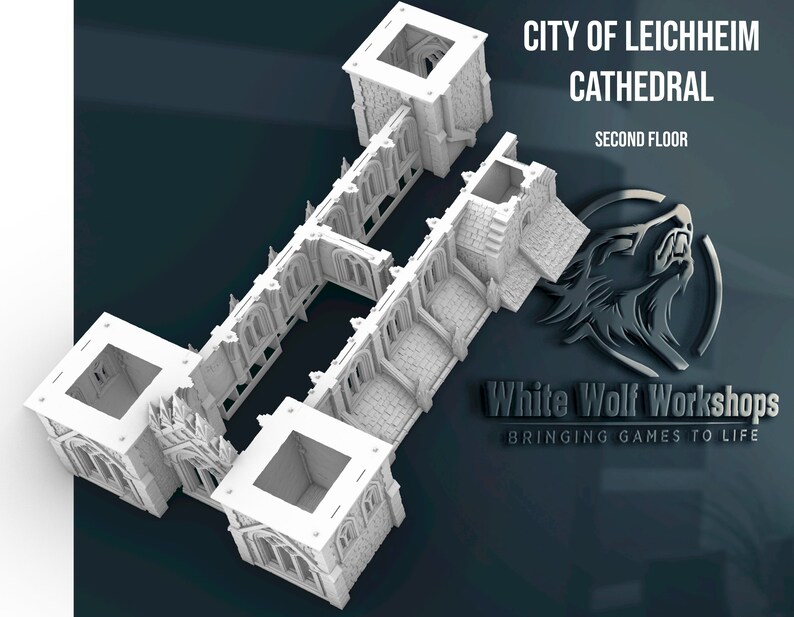 Great Cathedral 32mm Leichheim 3D Printed Tabletop | Etsy