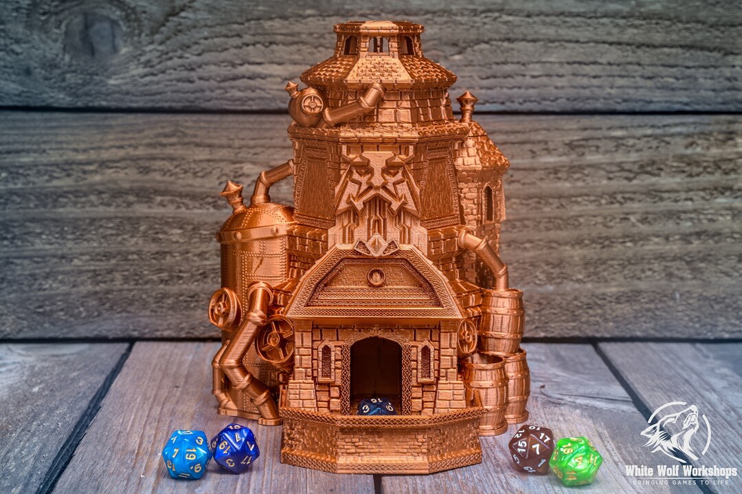 Drunken Dwarf Brewery Dice Tower Tabletop Fantasy Role Play RPG Gaming ...