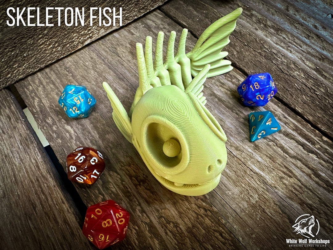 Articulated Skeleton Fish | Tabletop Fantasy Games - Dungeons and ...