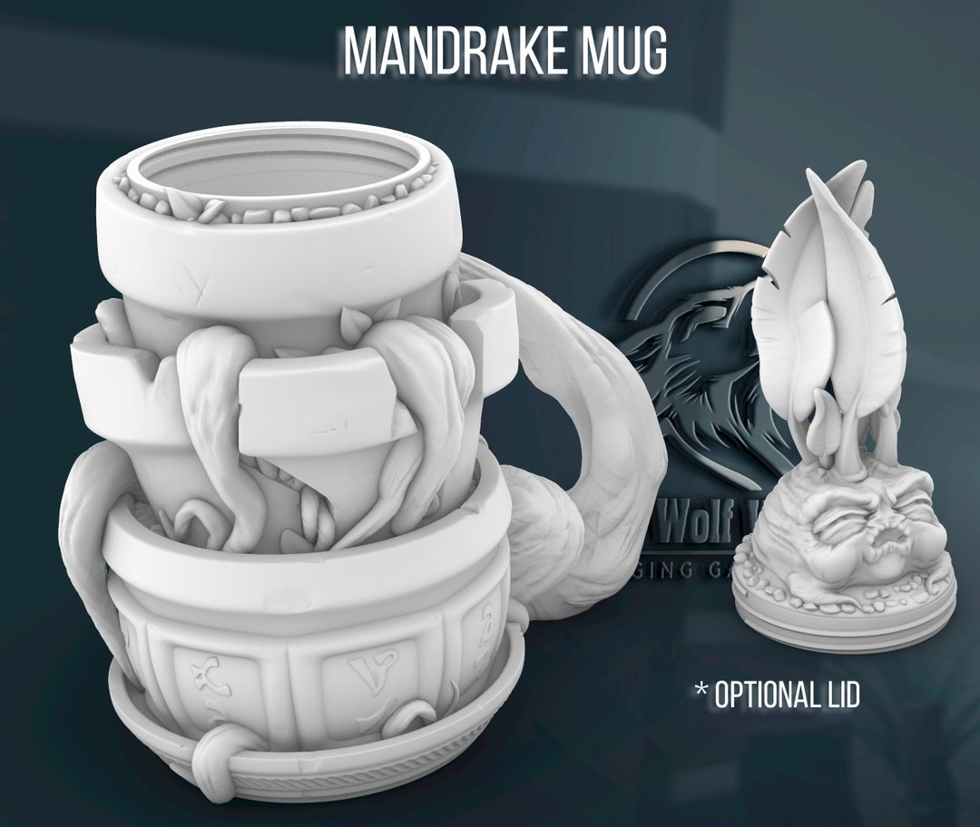 Alraune Mythic Becher Stein Tabletop Fantasy Rollenspiel RPG Gaming ...