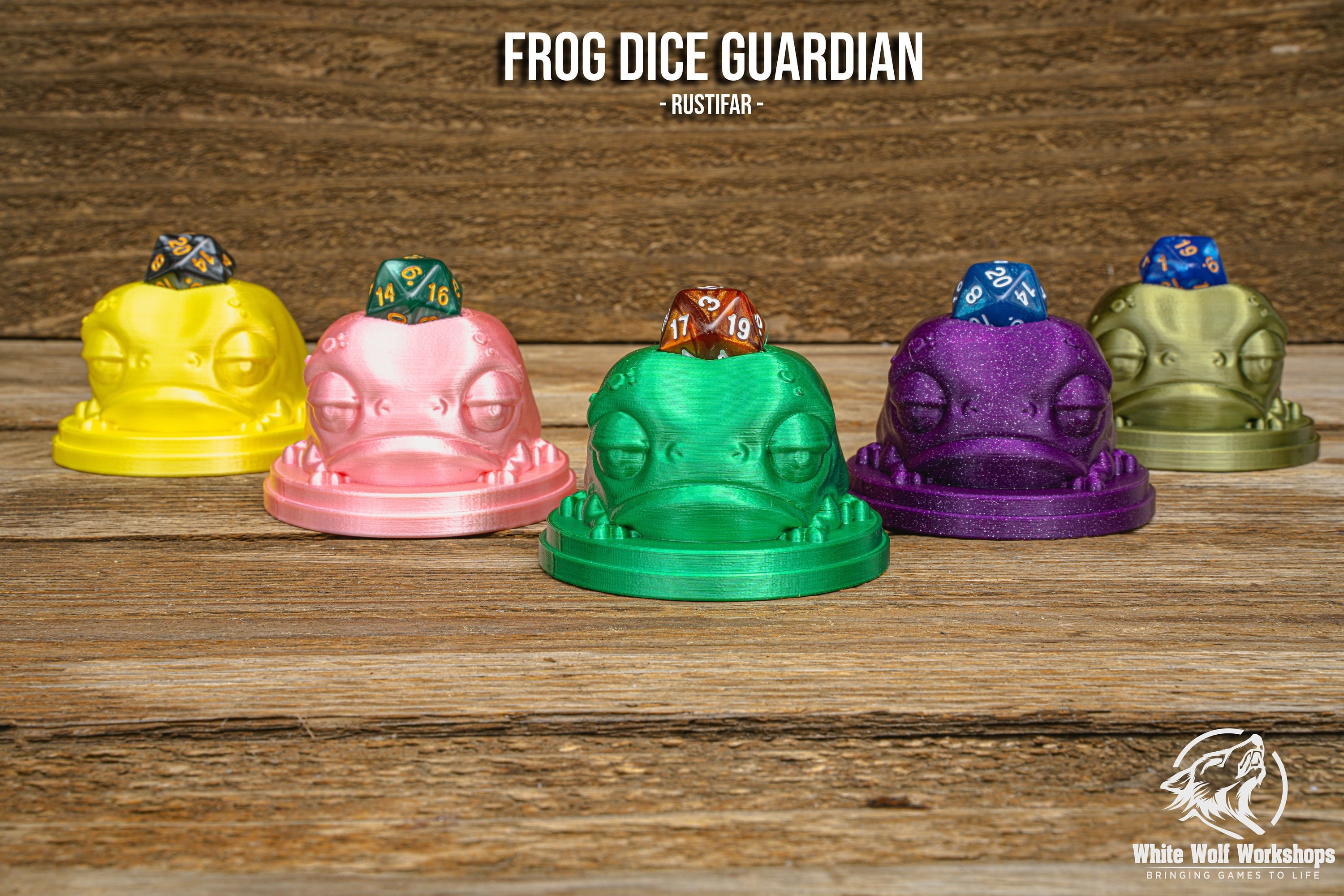 Rustifar Frog Dice Guardian Tabletop Fantasy Role Play RPG - Etsy
