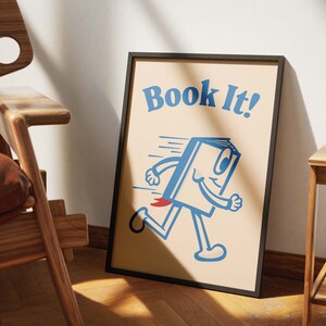 Book It Art Print/poster Digital Download - Etsy