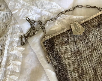 Antique Mesh Purse | Etsy