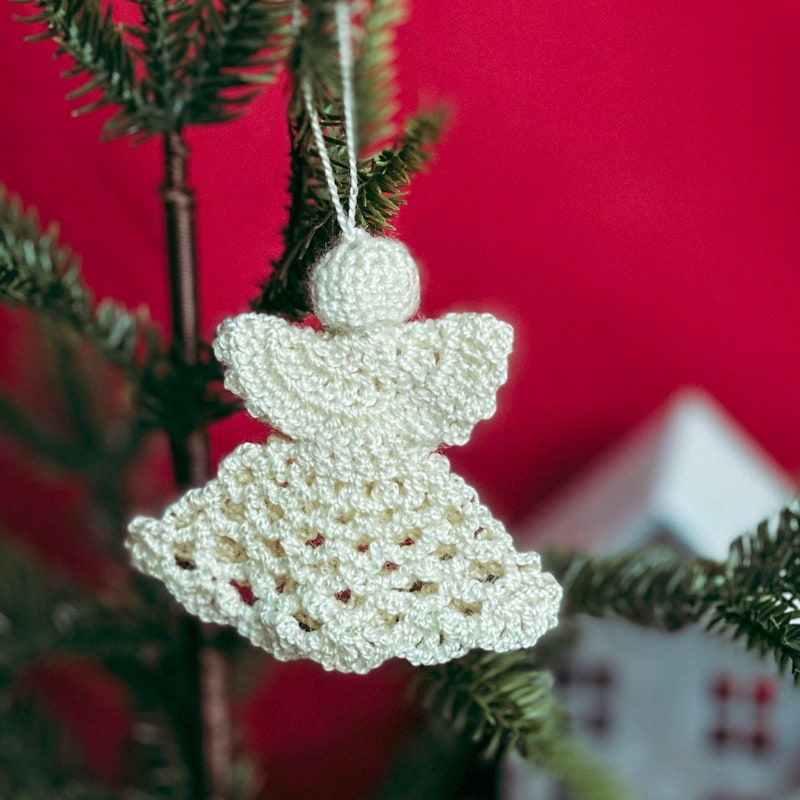 Lace Angel Ornament - Etsy