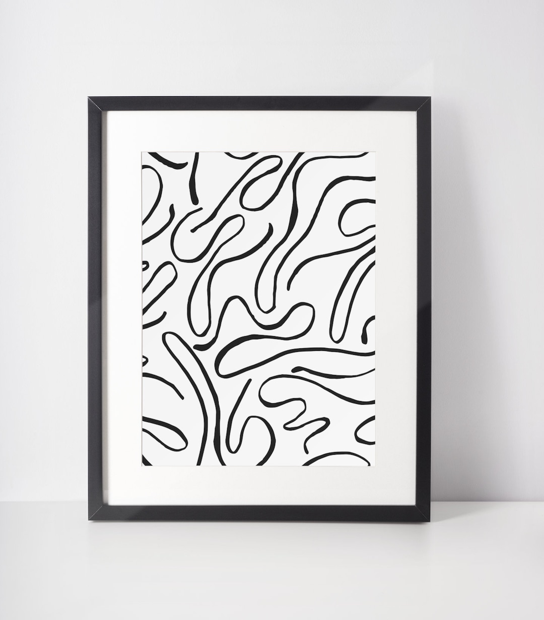 Abstract Lines Print, Digital Download, Modern Art, Contemporary Prints ...