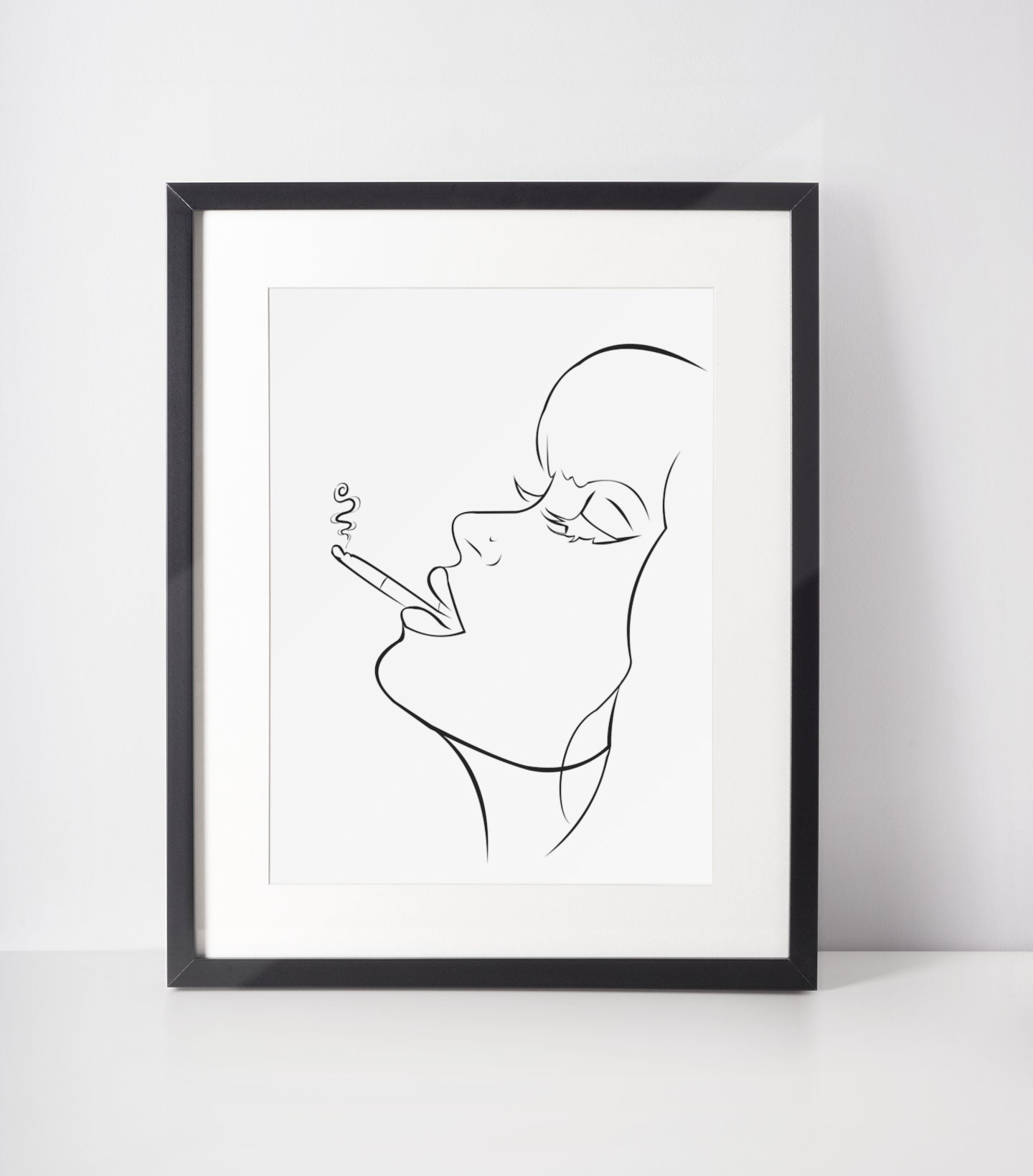 Smoking Drawing