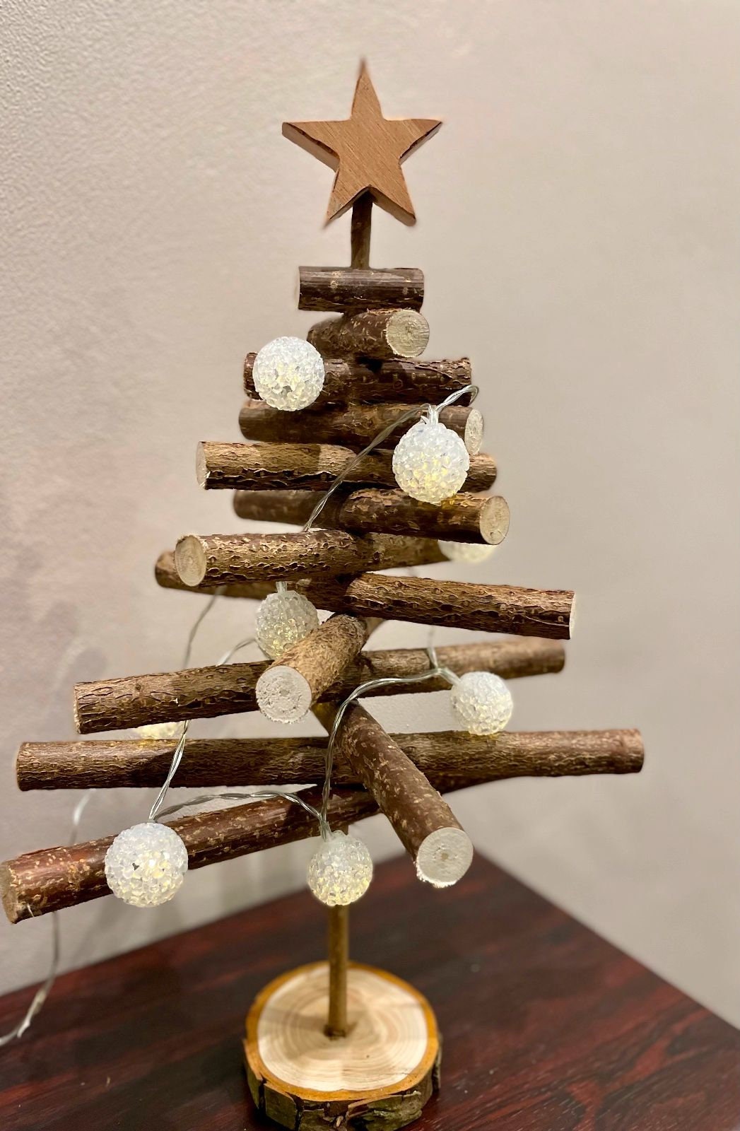 Christmas Tree, Wooden Fir Tree, Sustainable Christmas Tree - Etsy