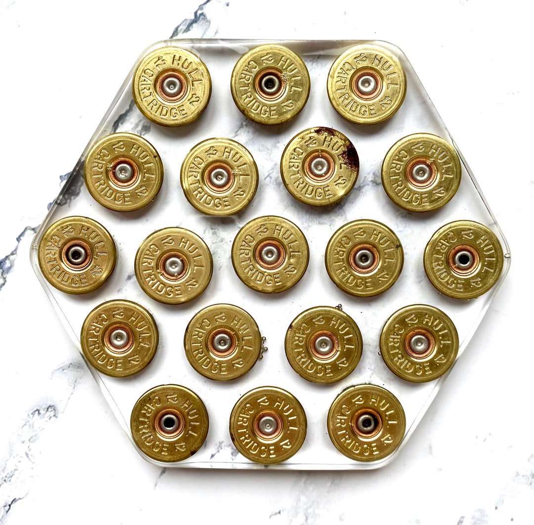 Recycled Cartridge Shells Coaster, Unique Shooting Gift, Country ...