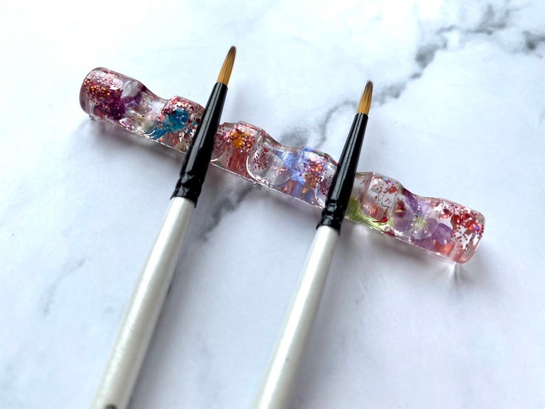 Artists Paint Palette Brush Rest Pretty Art Teacher Gifts - Etsy