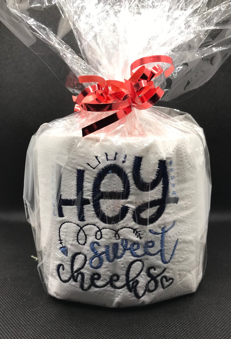 Embroidered Toilet Paper- Gifts for the Person Who Has Everything - Etsy