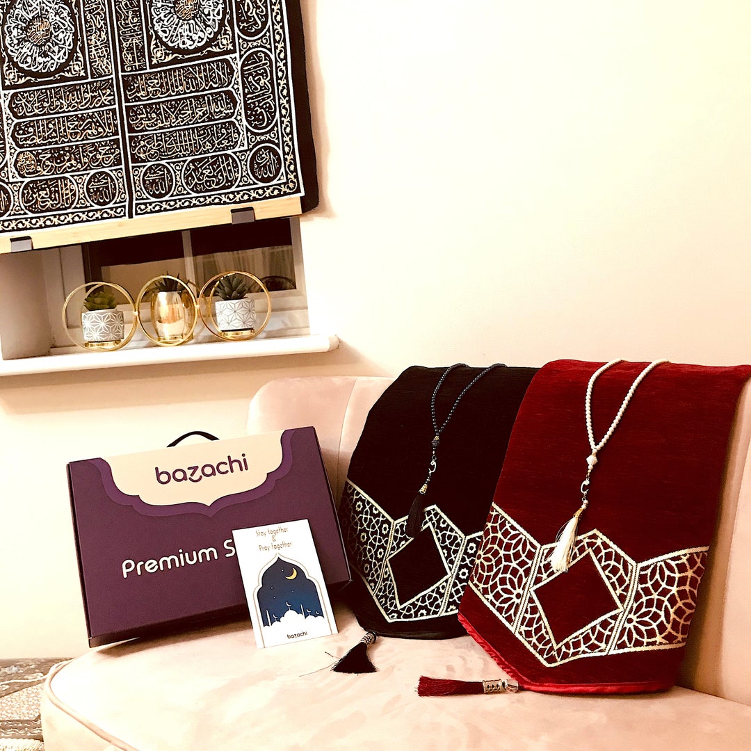 Original Couples Prayer Mat, Muslim Wedding Gift Prayer Mat, Gift ...