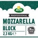 Arla Mozzarella Cheese Block 2.3kg Vegetarian, Cows Milk Cheese. Great ...
