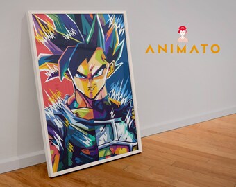 Dragon Ball Z Wall Art | Etsy