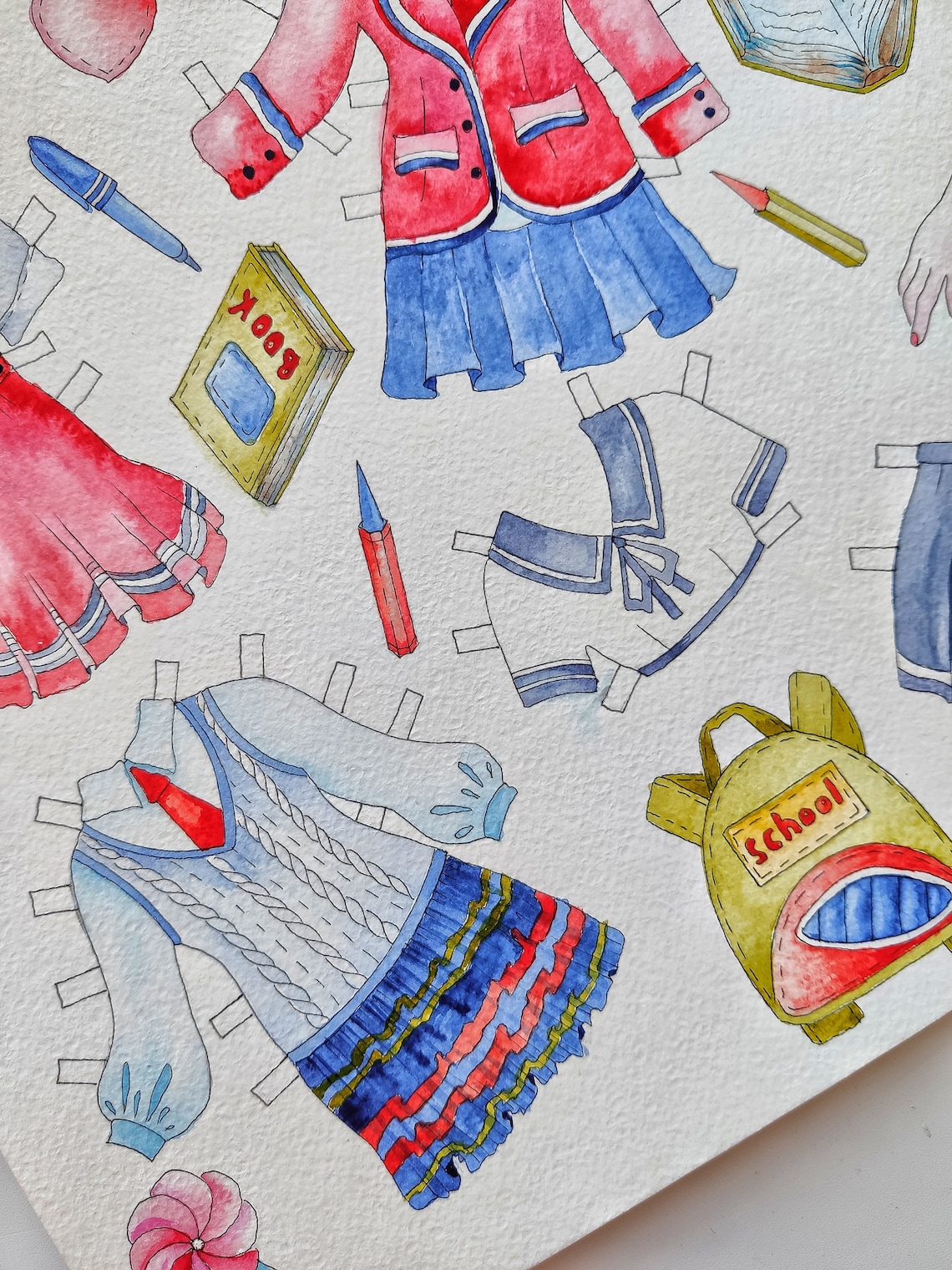 Paper Doll Uniform at Alex Cruz blog