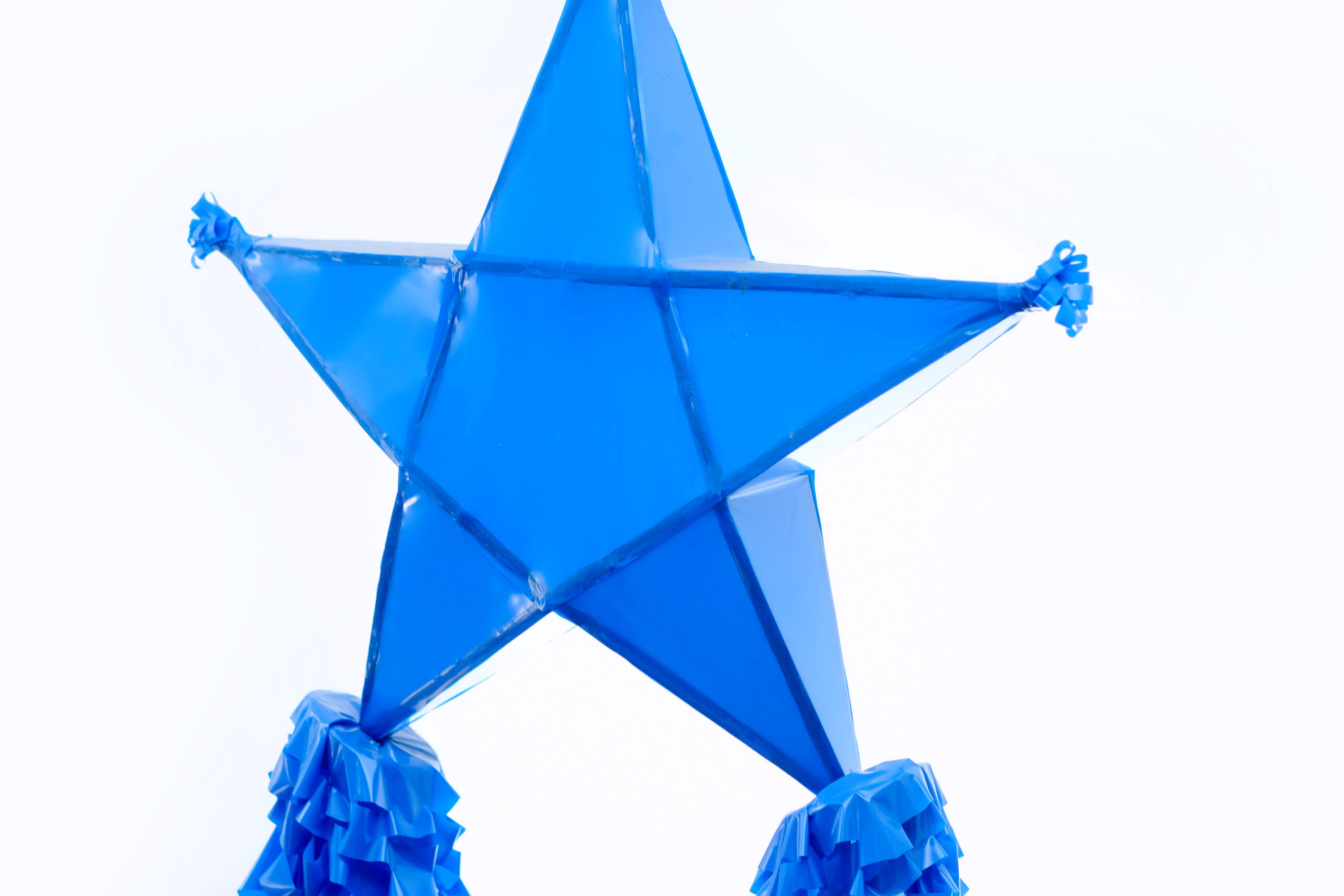 Blue Traditional Bamboo Parol Philippine Christmas Lantern - Etsy