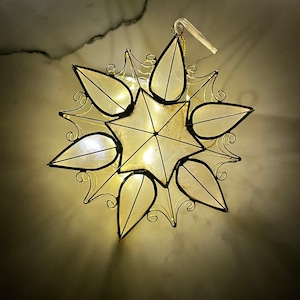 5” Battery Operated Mini Capiz Parol Philippines Christmas Lantern - Etsy