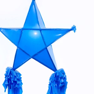 Blue Traditional Bamboo Parol Philippine Christmas Lantern - Etsy