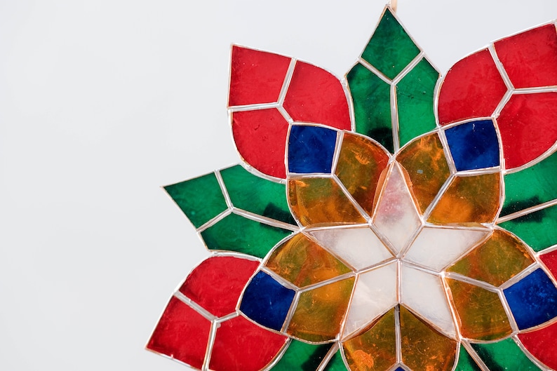 LED Bougainvillea Flower Capiz Parol Philippines Christmas Lantern - Etsy