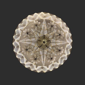 LED Soft White Tala With Ring Capiz Parol Philippines Christmas Lantern ...