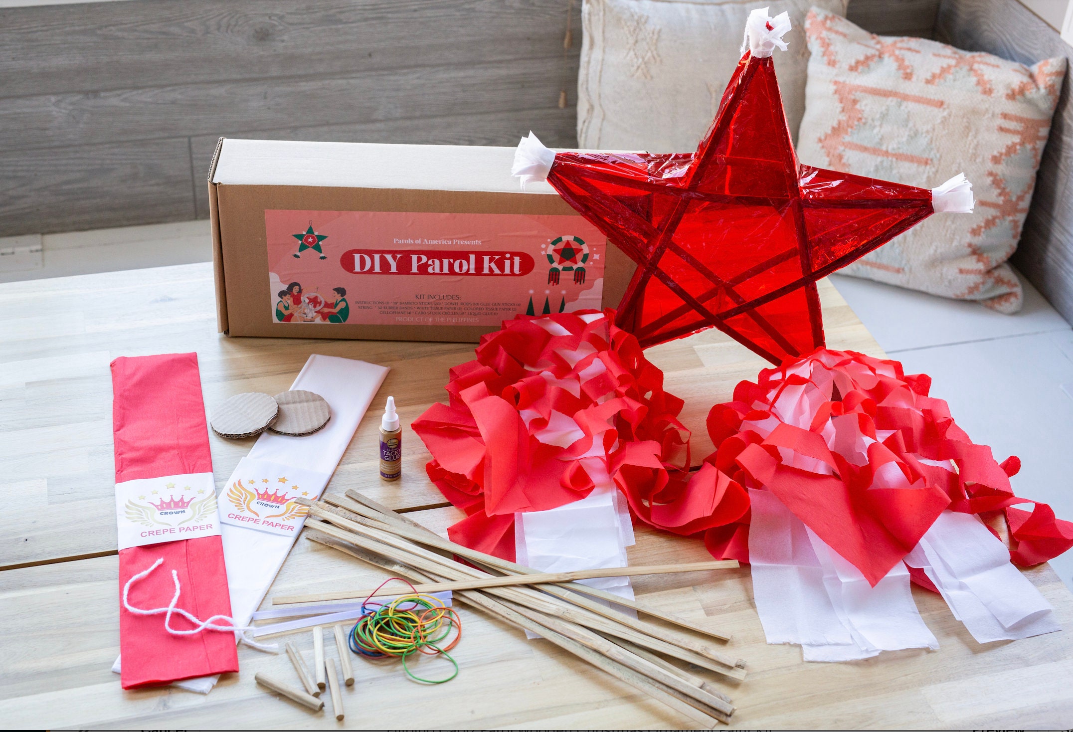 DIY Parol Kit (Makes 2) — Parols of America
