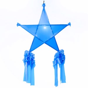 Blue Traditional Bamboo Parol Philippine Christmas Lantern - Etsy