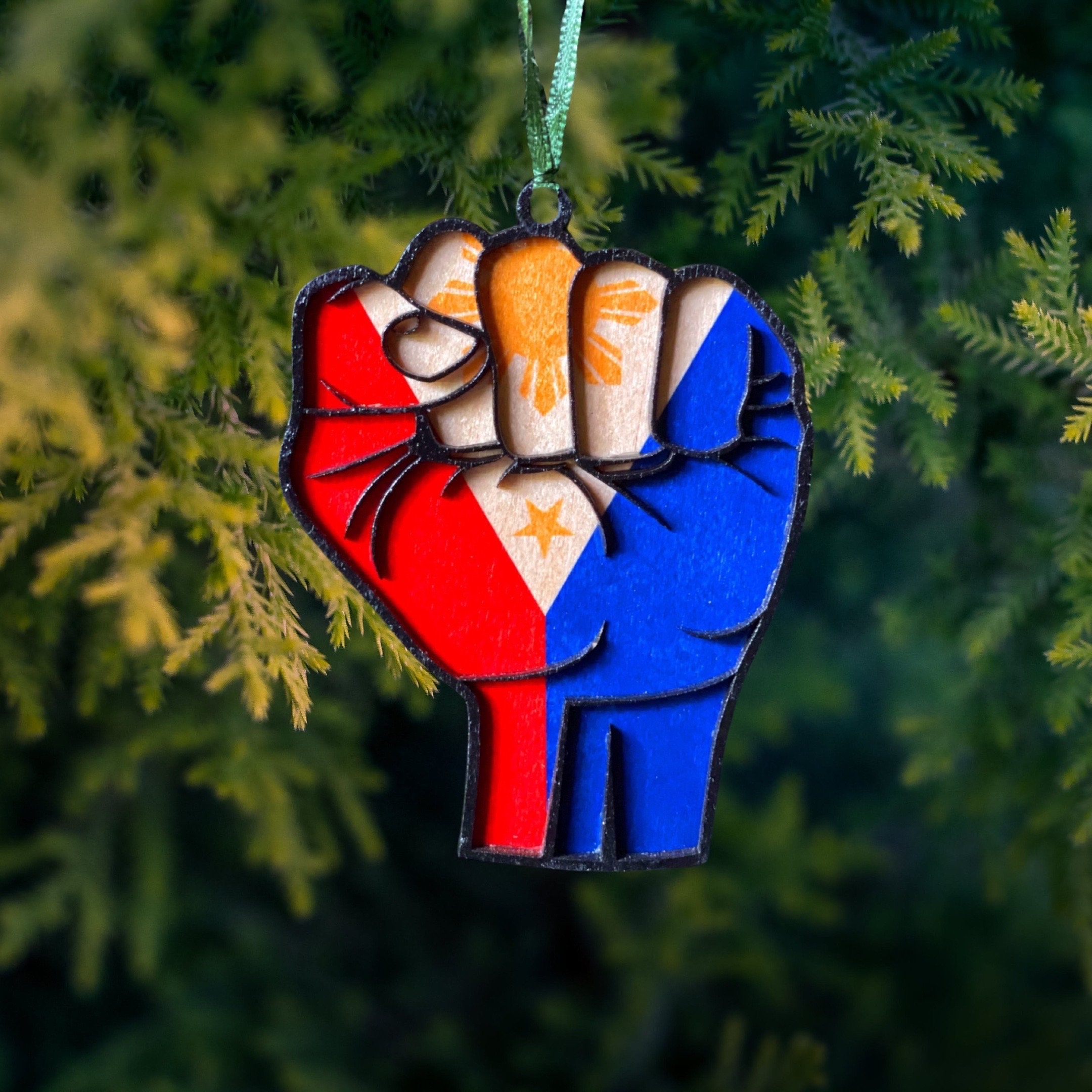 Capiz Parol Filipino Christmas Lantern Inspired Acrylic Ornaments ...