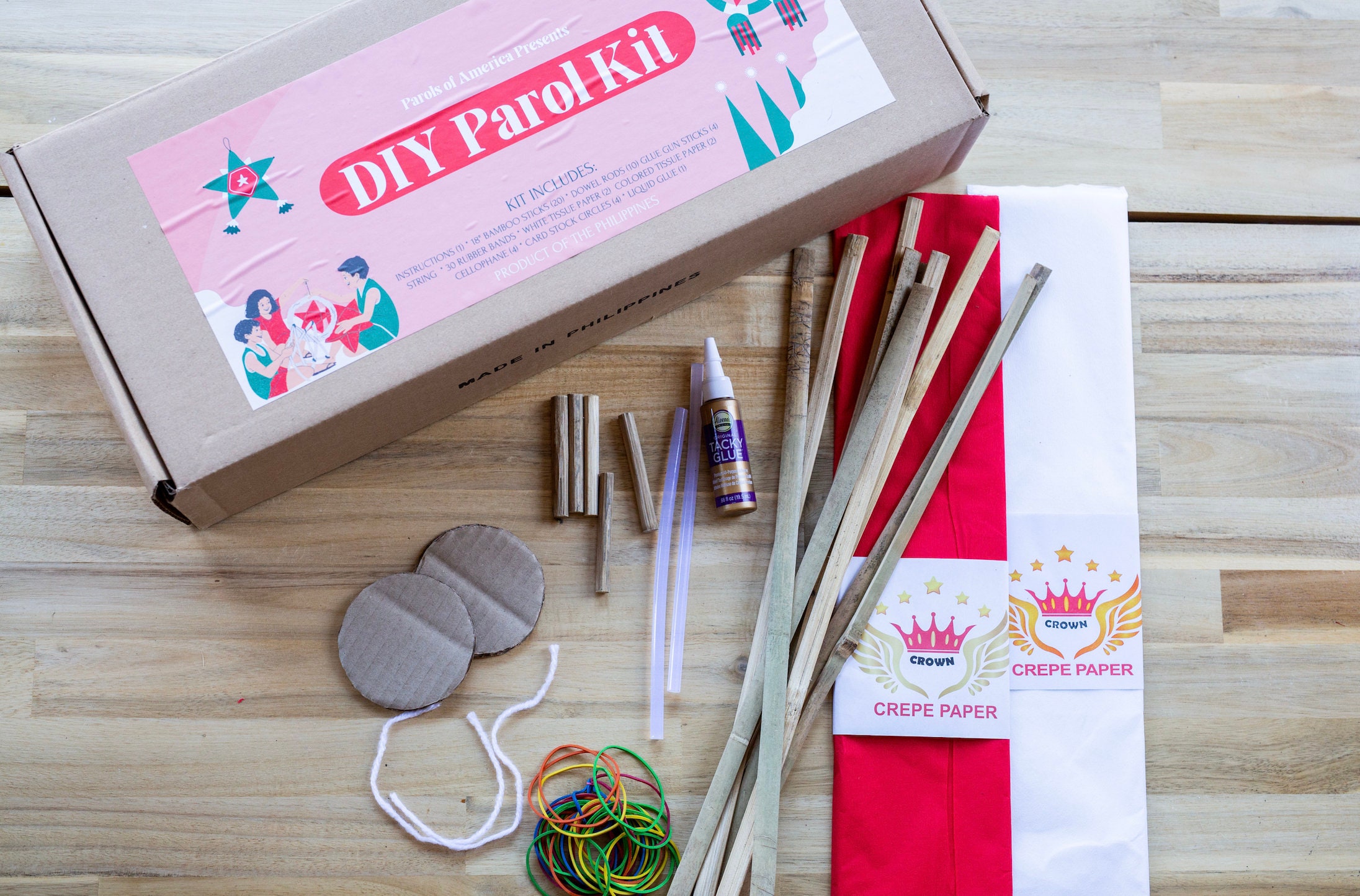 DIY Parol Kit (Makes 2) — Parols of America