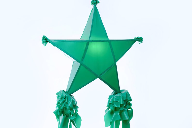 Green Traditional Bamboo Parol Philippine Christmas Lantern - Etsy