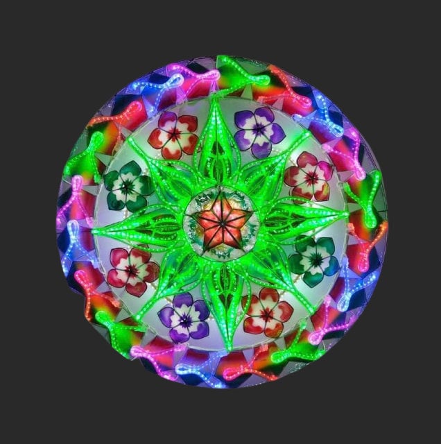 LED Tala With Ring Capiz Parol Philippines Christmas Lantern Design 39 ...