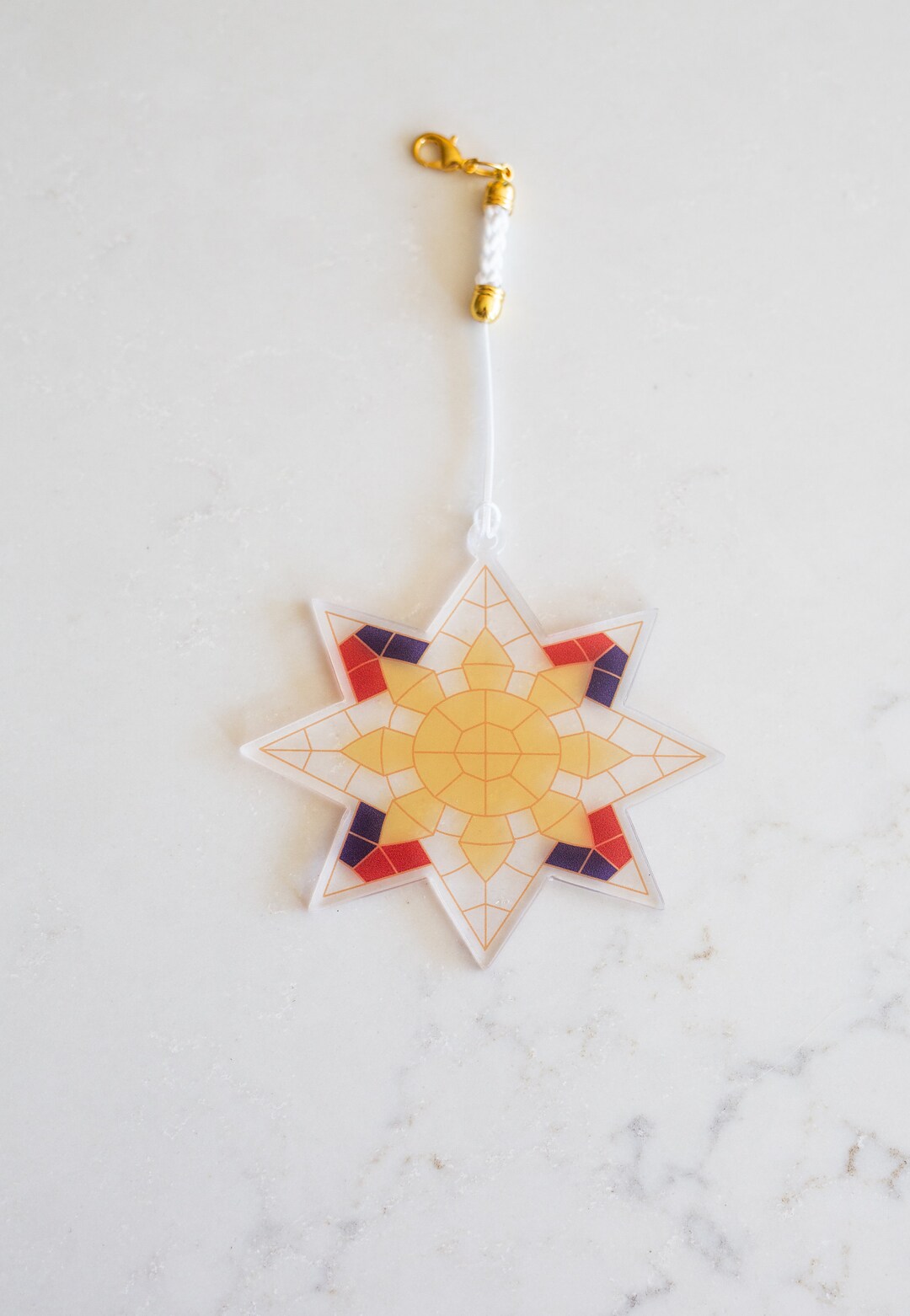 Capiz Parol Filipino Christmas Lantern Inspired Acrylic Ornaments ...