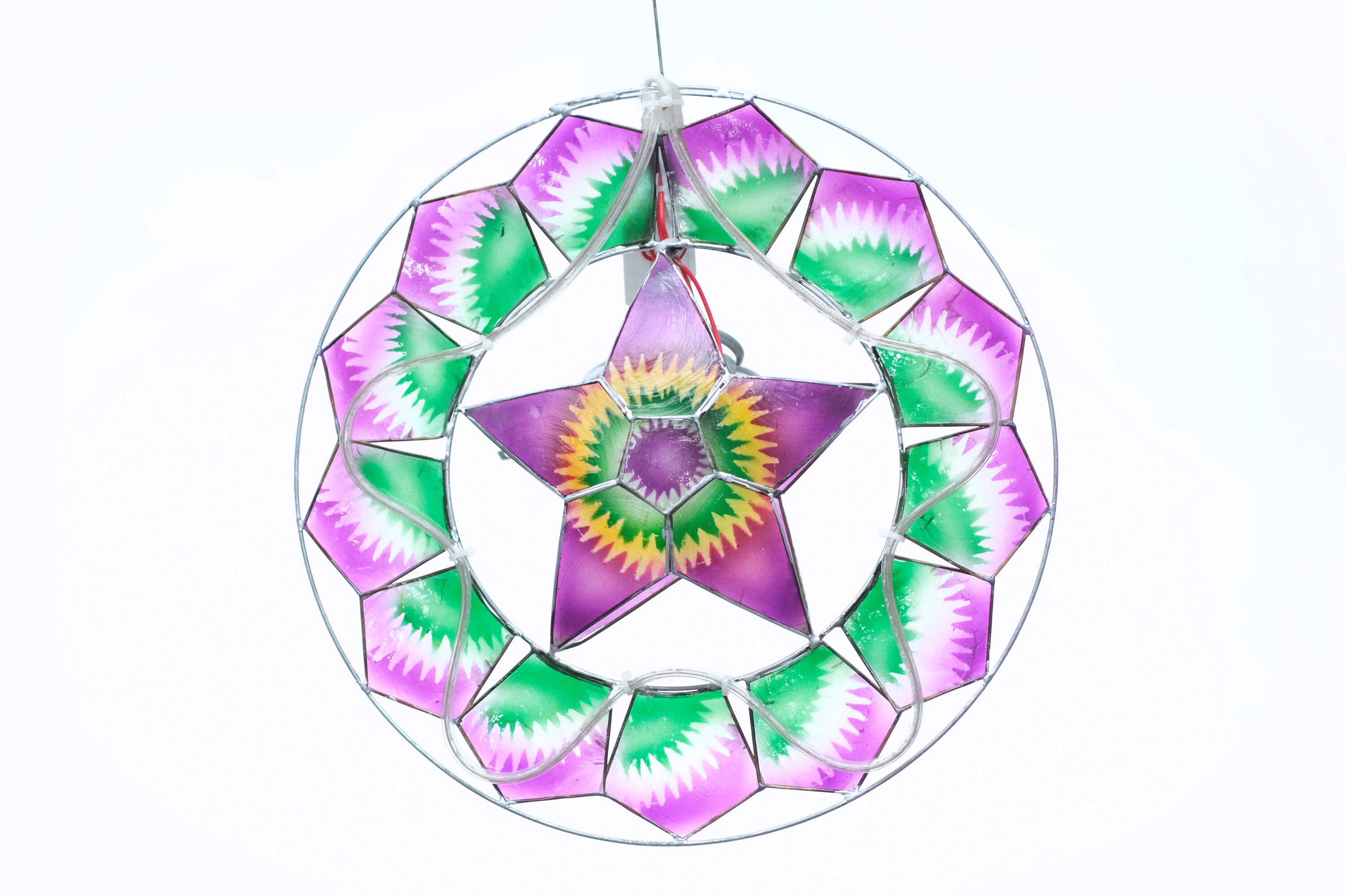 14 Colored Mini Capiz Parol Philippines Christmas - Etsy