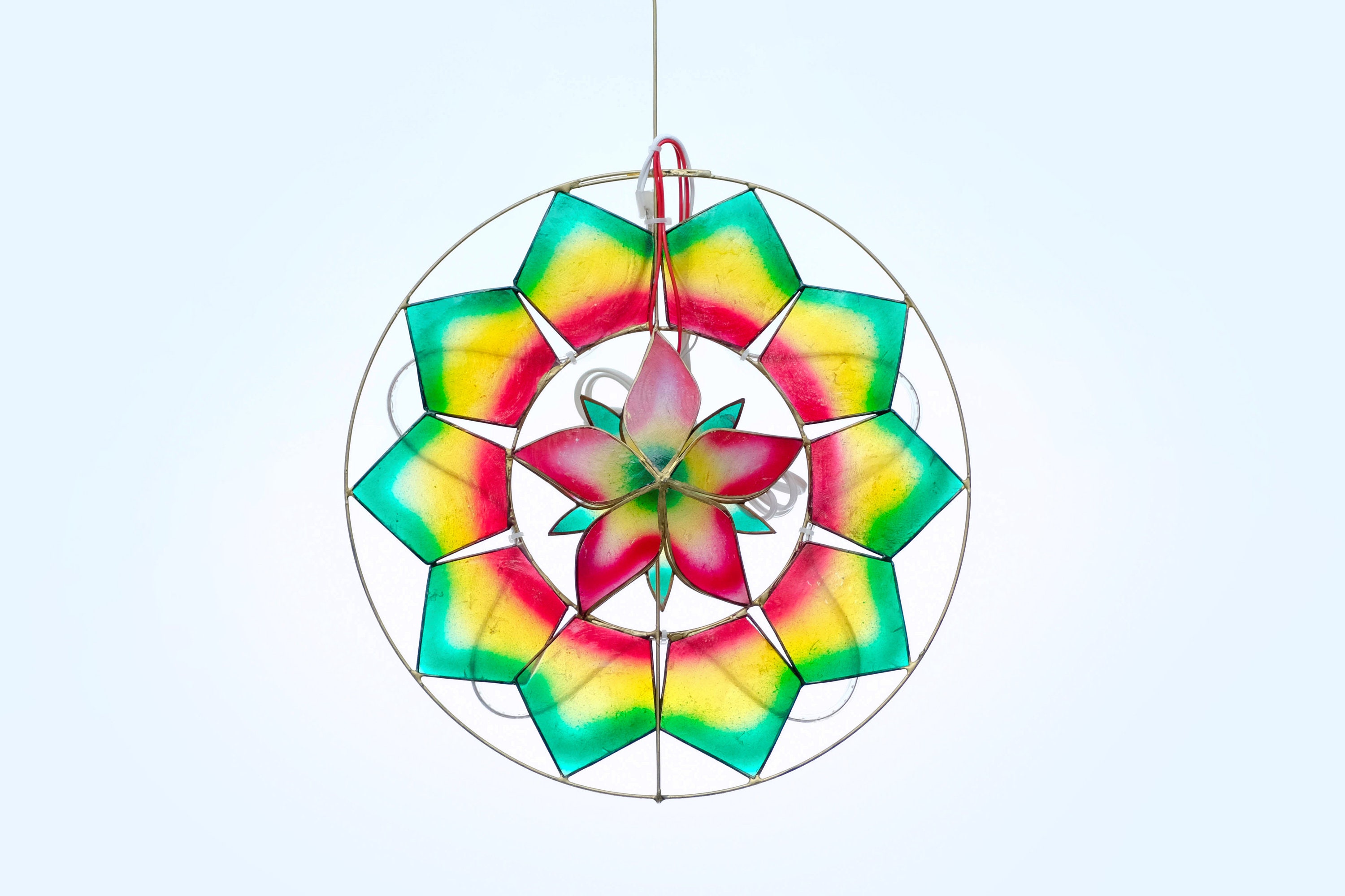 14 Colored Mini Capiz Parol Philippines Christmas - Etsy