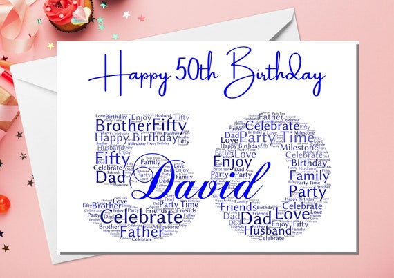Happy 50th Birthday David