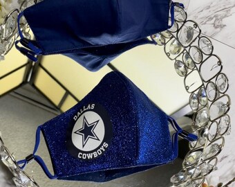 Dallas Cowboys Face Mask | Etsy