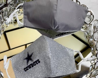 Dallas Cowboys Face Mask | Etsy