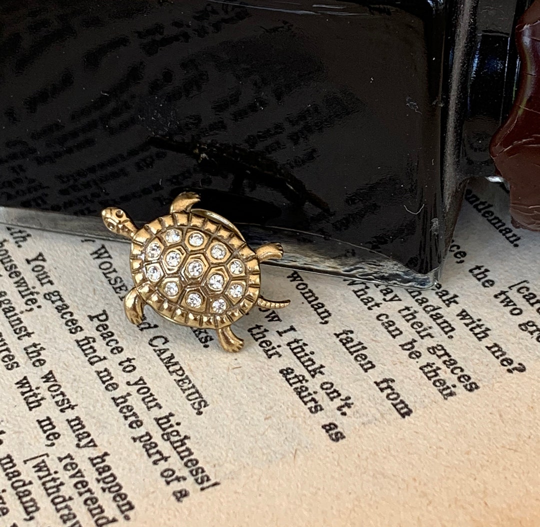 Victorian Era Turtle Brooch/pin - Etsy