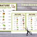 Nature Walk Scavenger Hunt Printable: Kids Outdoor Game (PDF) - Etsy