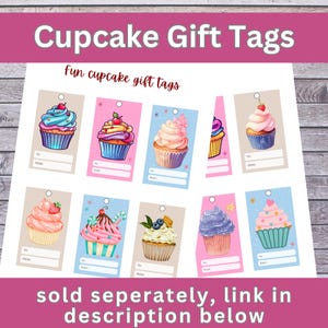 Donut Party Favor Tags, Teacher Appreciation Gift Tag, Thank You Gift ...