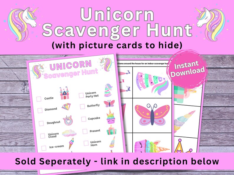 Pirate Treasure Hunt, Scavenger Hunt for Kids, Pirate Birthday Party ...