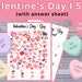 Valentine's Day I Spy Game, Kids Activity Sheet (PDF) - Etsy